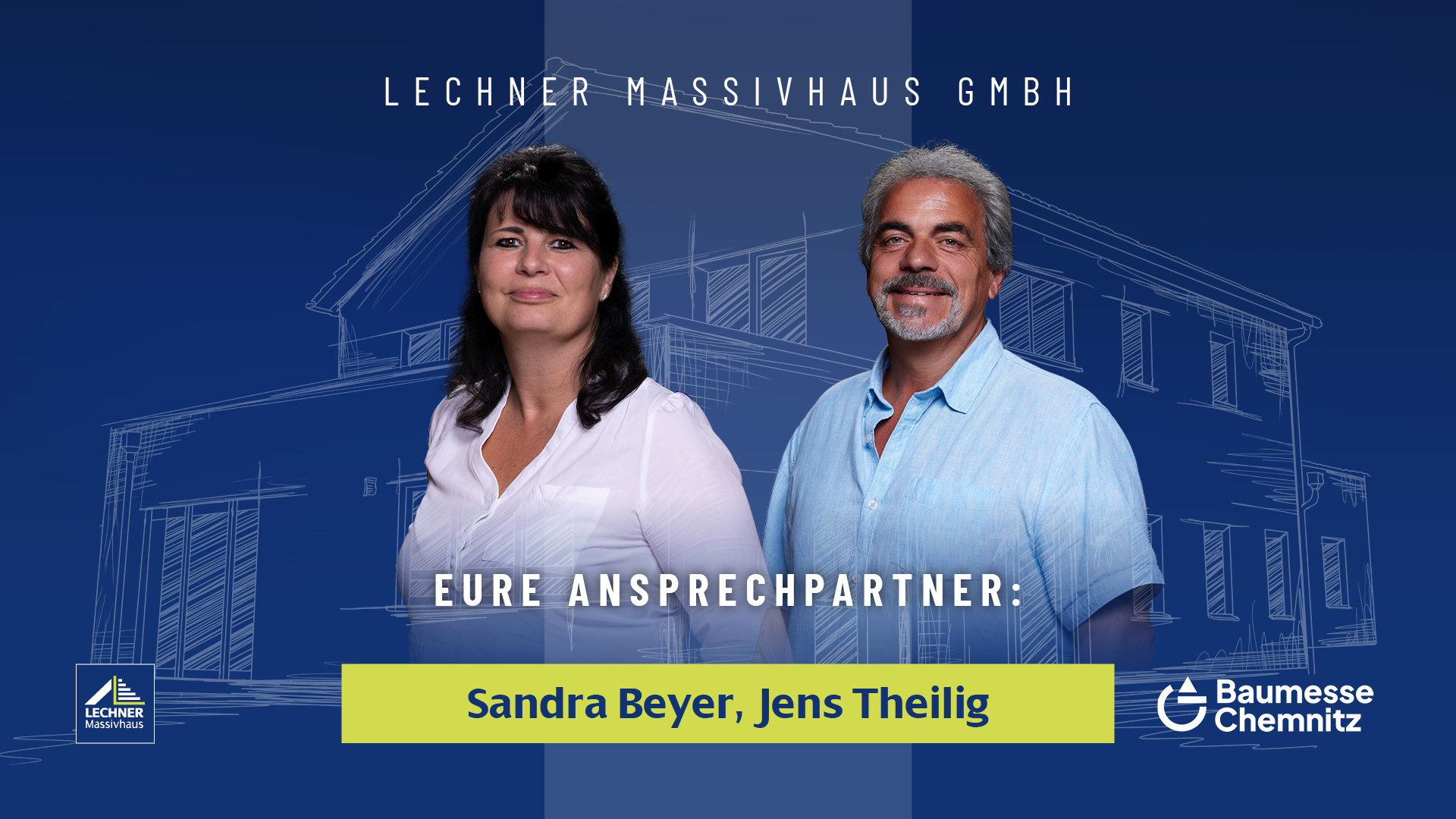 LECHNER Massivhaus - Baumesse Chemnitz 2026. Wir sind dabei!